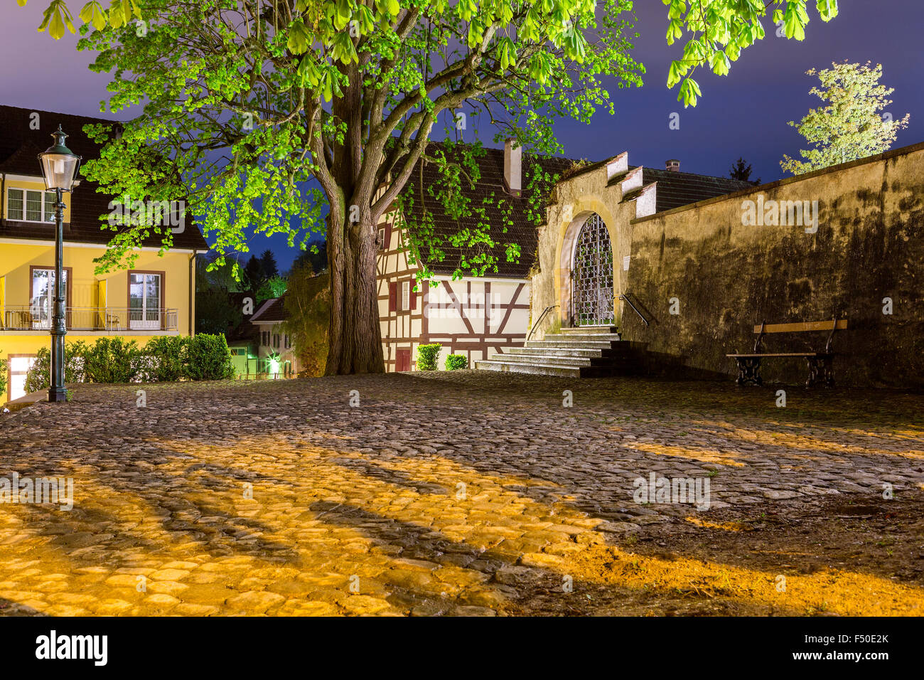 Medieval town Allschwil, Basel, Canton Basel-Landschaft, Switzerland ...