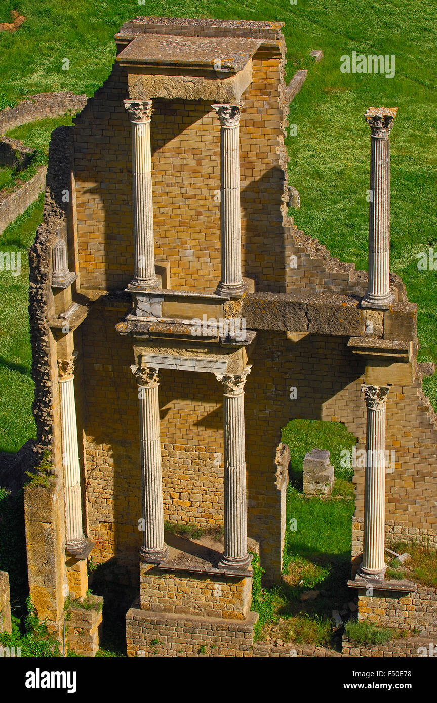 Volterra, Roman theatre, Tuscany, Italy, Europe Stock Photo - Alamy