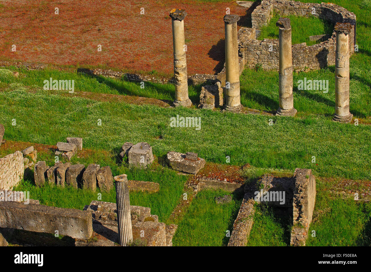 Volterra, Roman theatre, Tuscany, Italy, Europe Stock Photo - Alamy