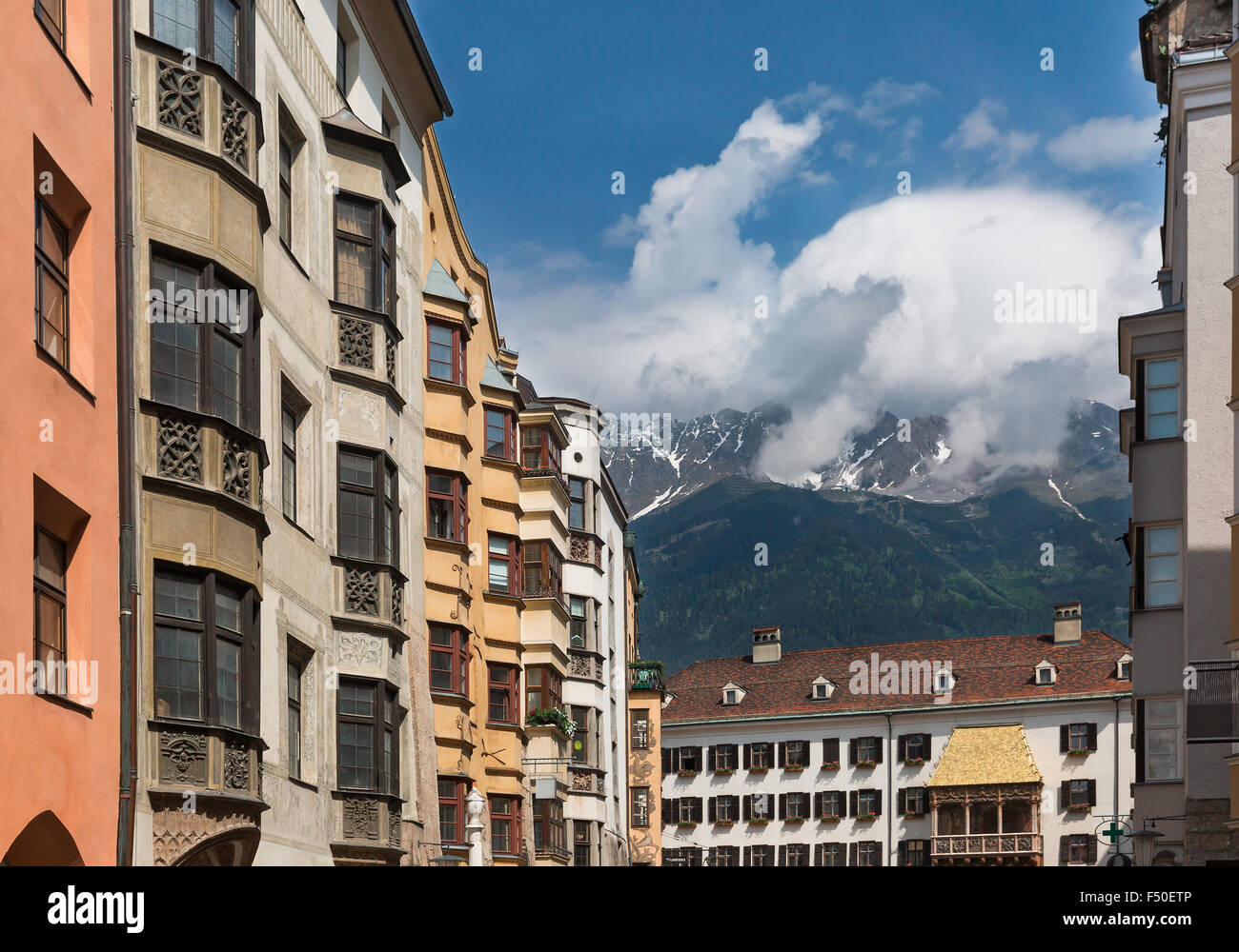 Innsbruck Medieval Buildings High Resolution Stock Photography and ...