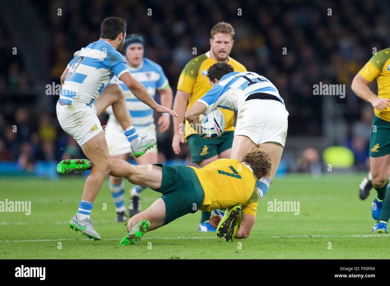 Twickenham Stadium, London, UK. 25th Oct, 2015. Rugby World Cup Semi ...