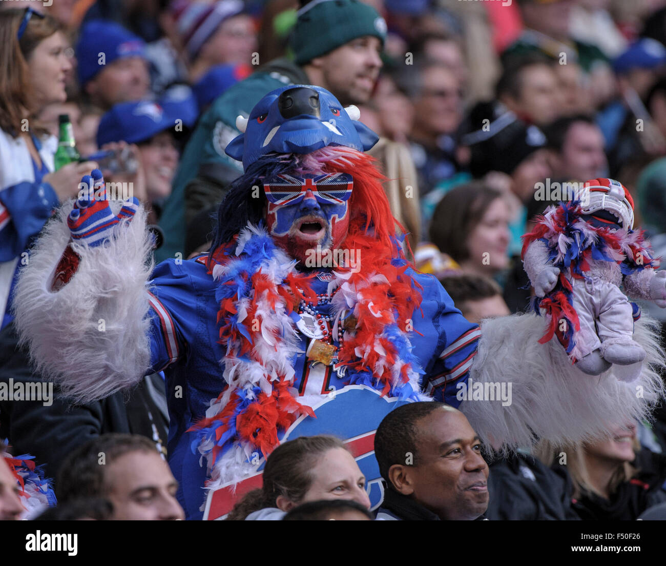 London, UK. 25th Oct, 2015. NFL International Series. Buffalo Bills ...