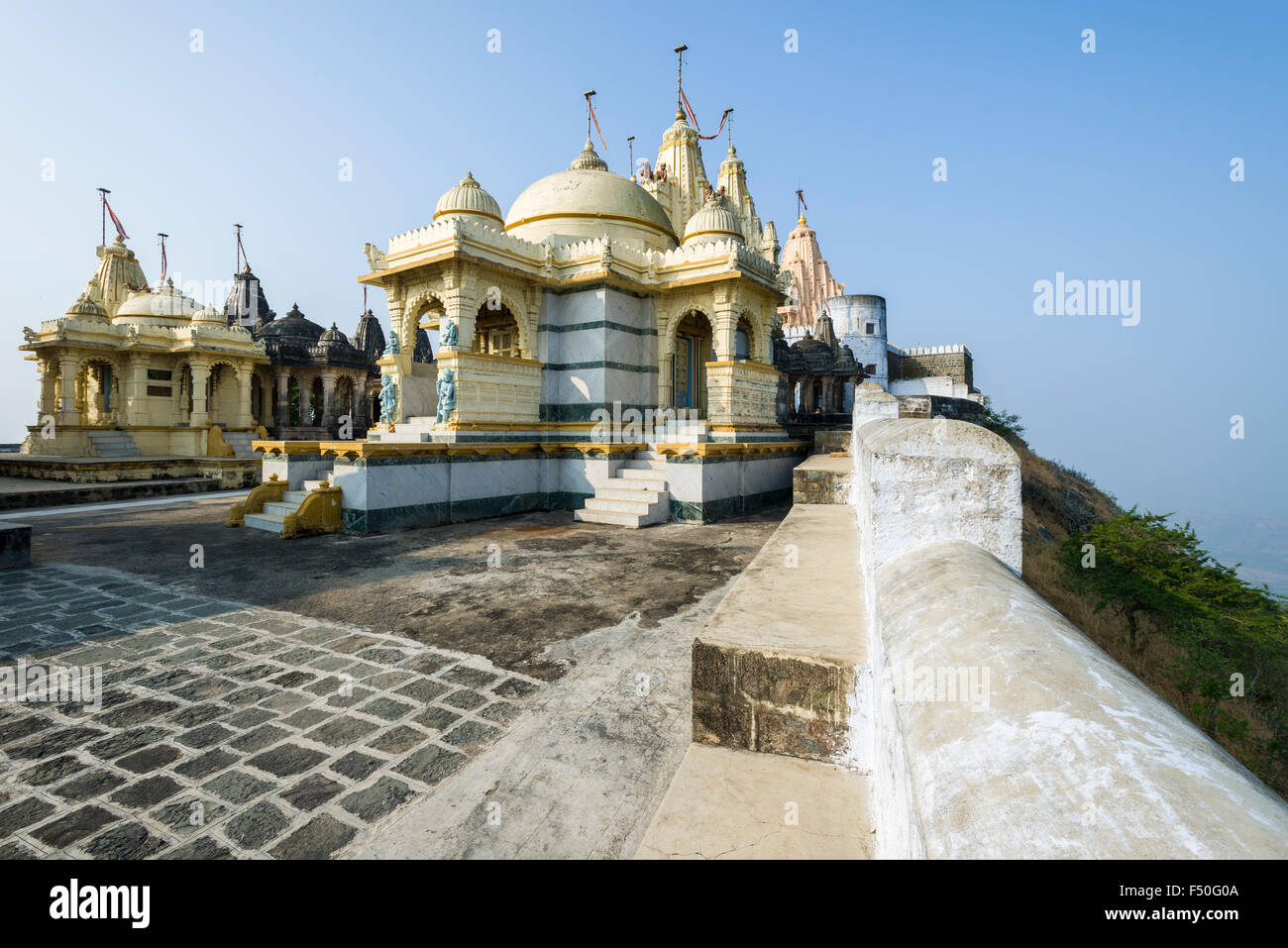 The sacred site of Shatrunjaya contains more than 850 temples on top of ...