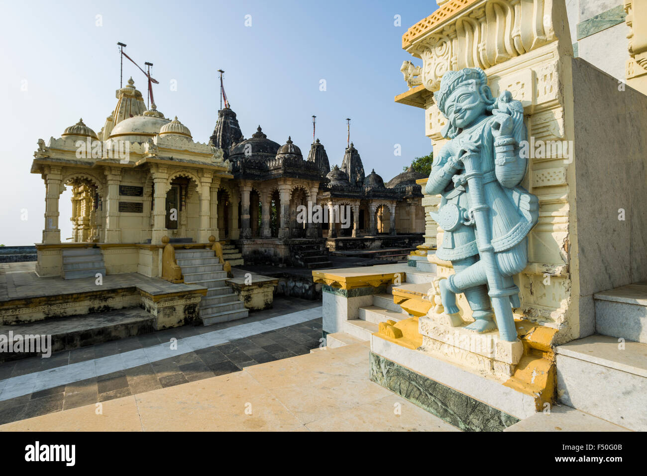 The sacred site of Shatrunjaya contains more than 850 temples on top of ...