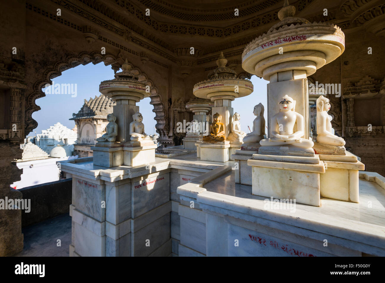 The sacred site of Shatrunjaya contains more than 850 temples on top of ...