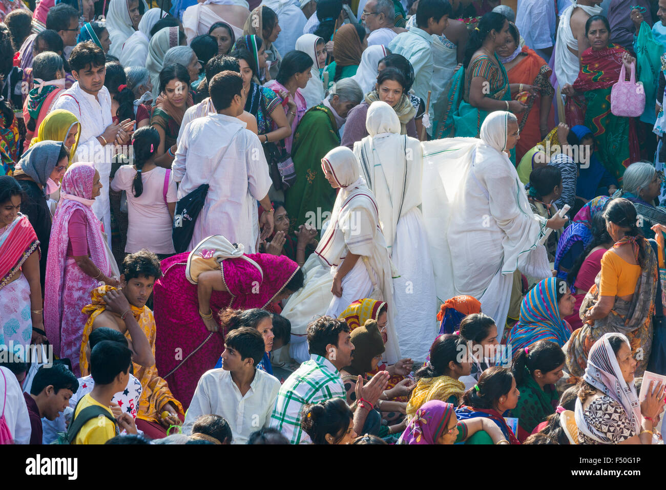 Thousands of Jain pilgrims are visiting Shatrunjaya hill, one of the ...