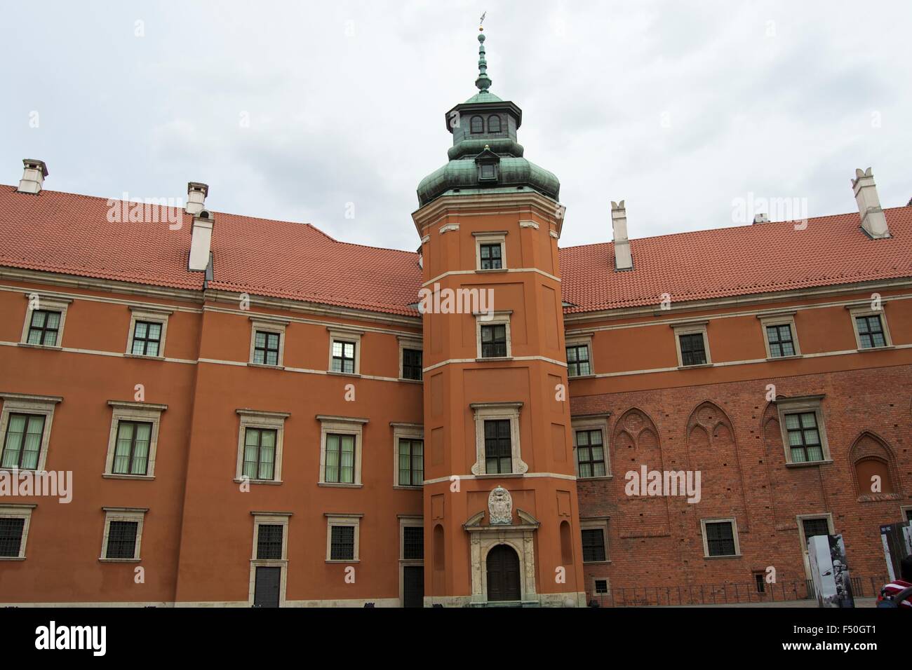 Warsaw Old town building palace heritage history Stock Photo - Alamy