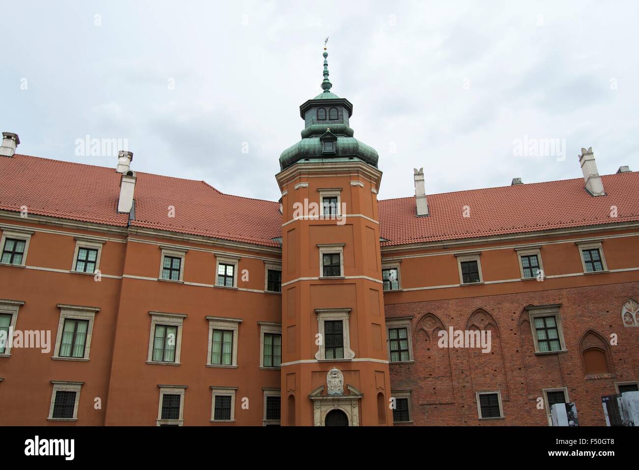 Warsaw Old town building palace heritage history Stock Photo - Alamy