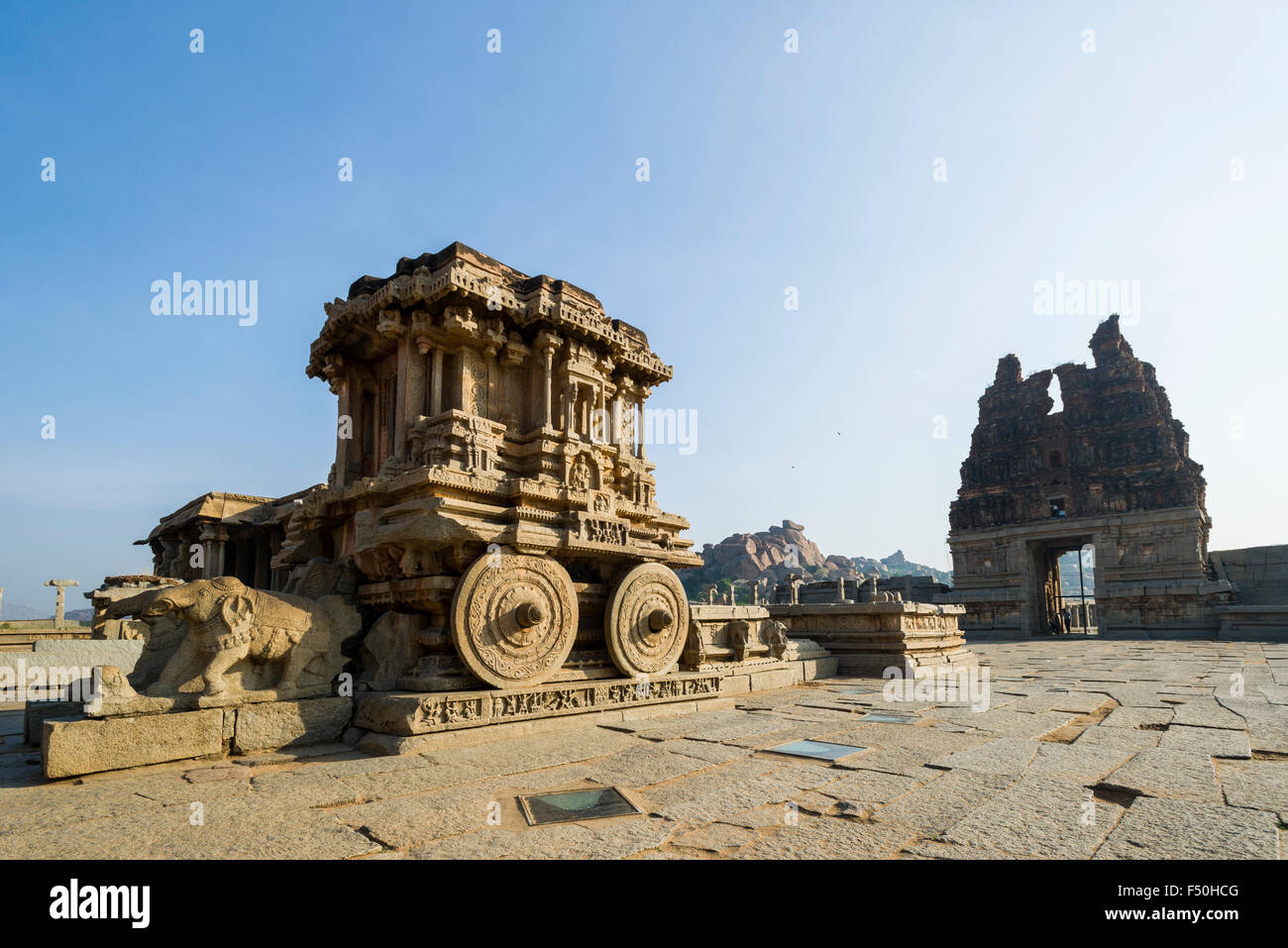 Vitthala temple in hampi hi-res stock photography and images - Alamy