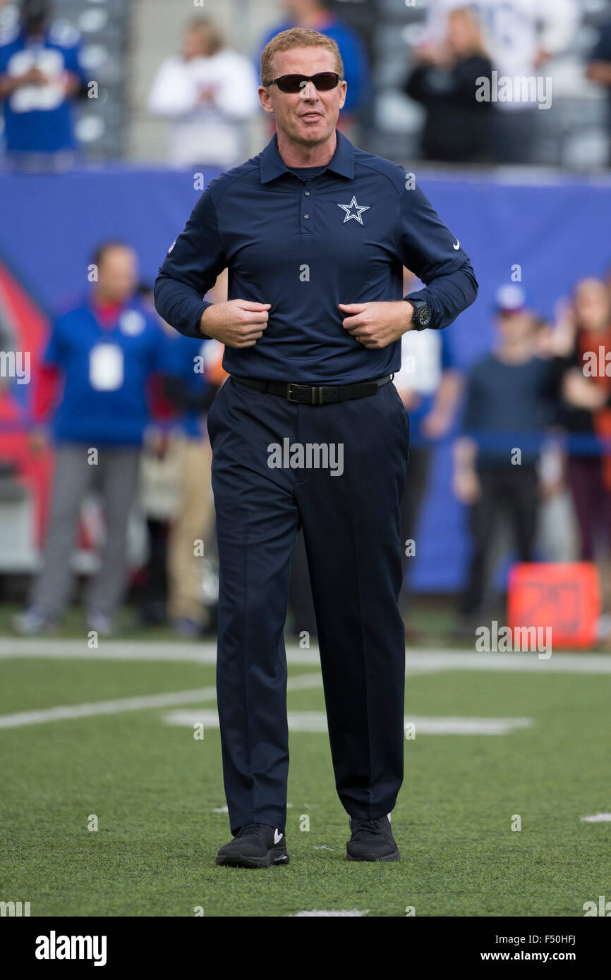 East Rutherford, New Jersey, USA. 25th Oct, 2015. Dallas Cowboys head ...