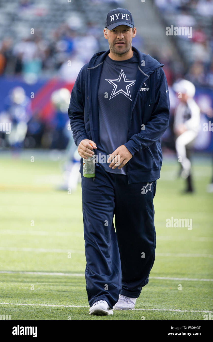 East Rutherford, New Jersey, USA. 25th Oct, 2015. Dallas Cowboys ...