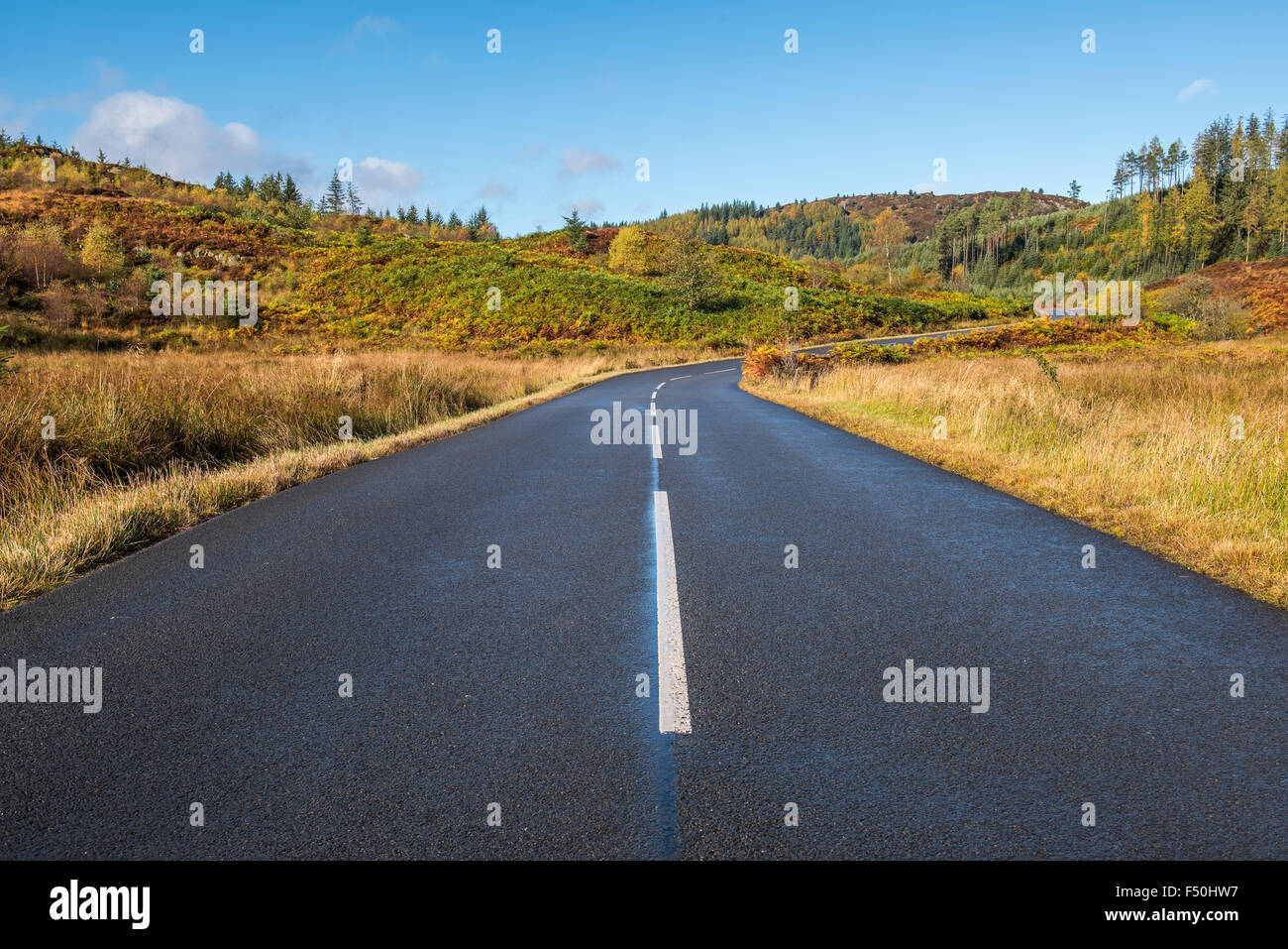 The Dukes Pass in the Trossachs National Park, Scotland Stock Photo - Alamy