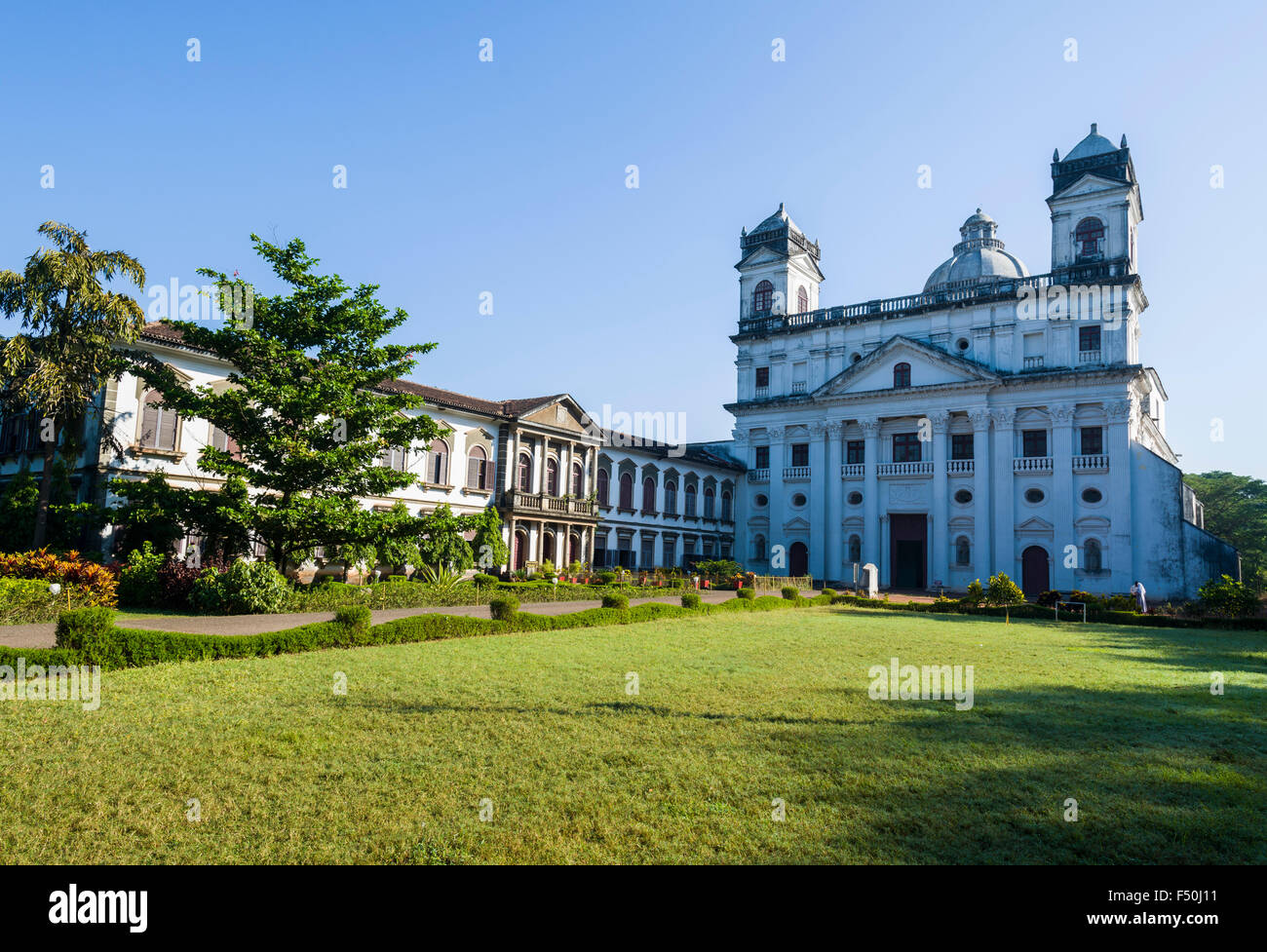 The Church of St. Cajetan in Old Goa, one of the remaining big ...