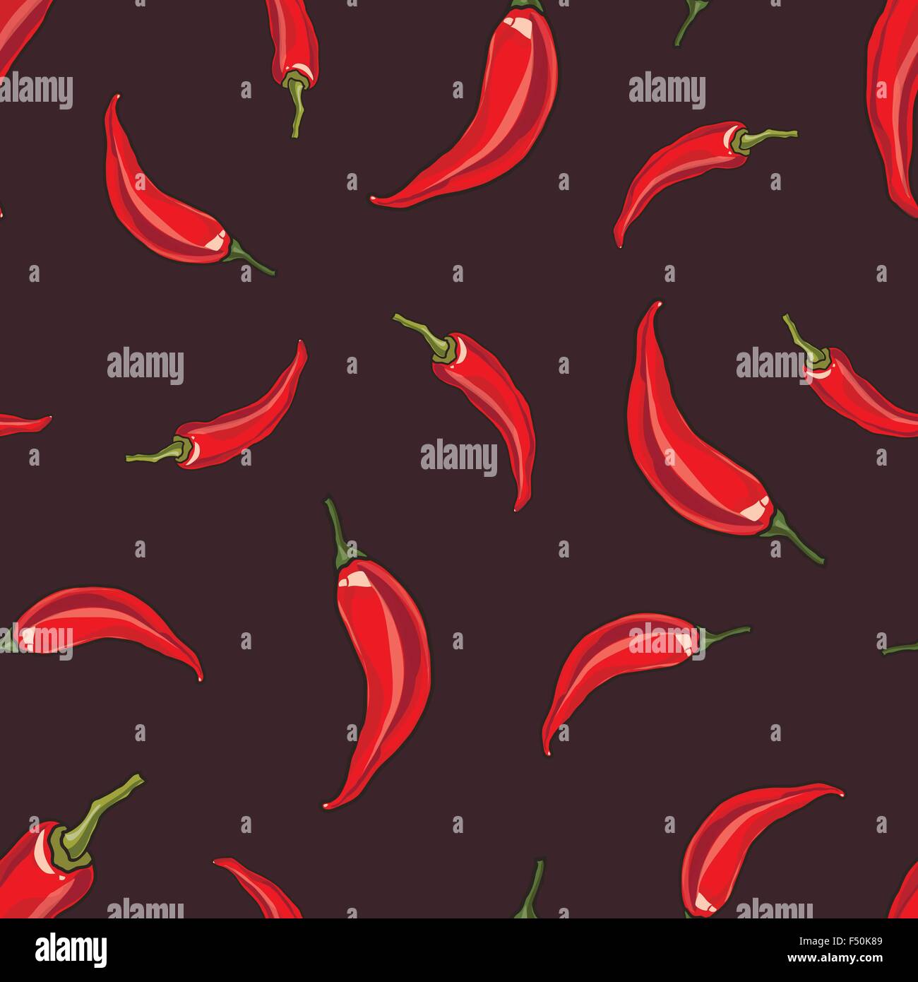 Seamless chili pepper background Stock Vector Image & Art - Alamy