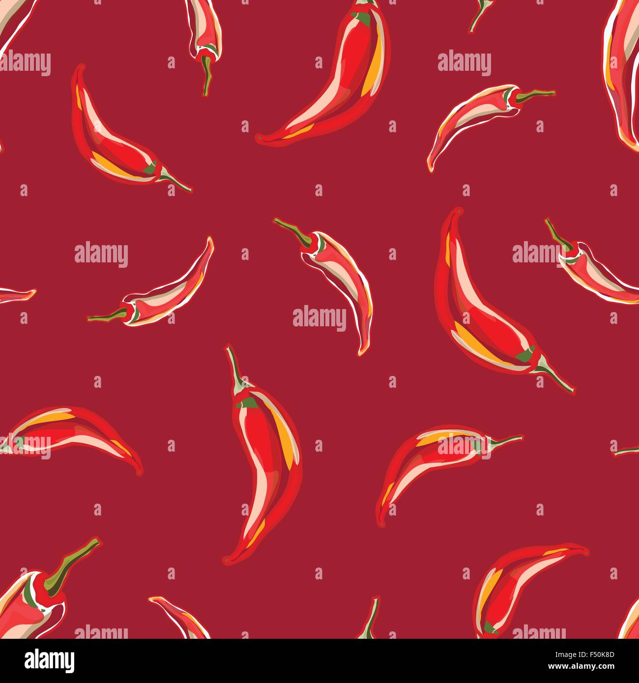 Seamless chili pepper background Stock Vector Image & Art - Alamy
