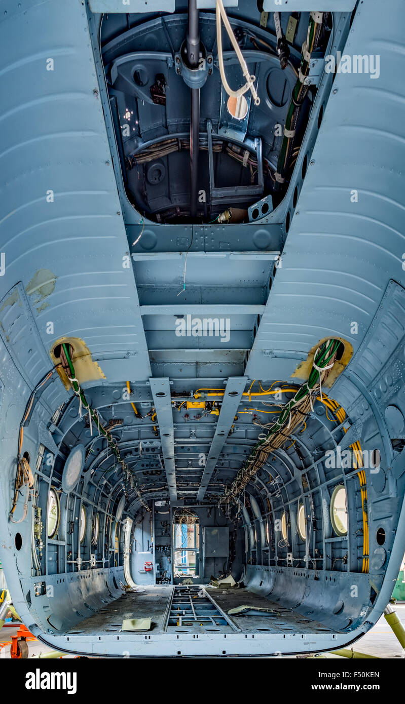 Military Cargo Plane Interior