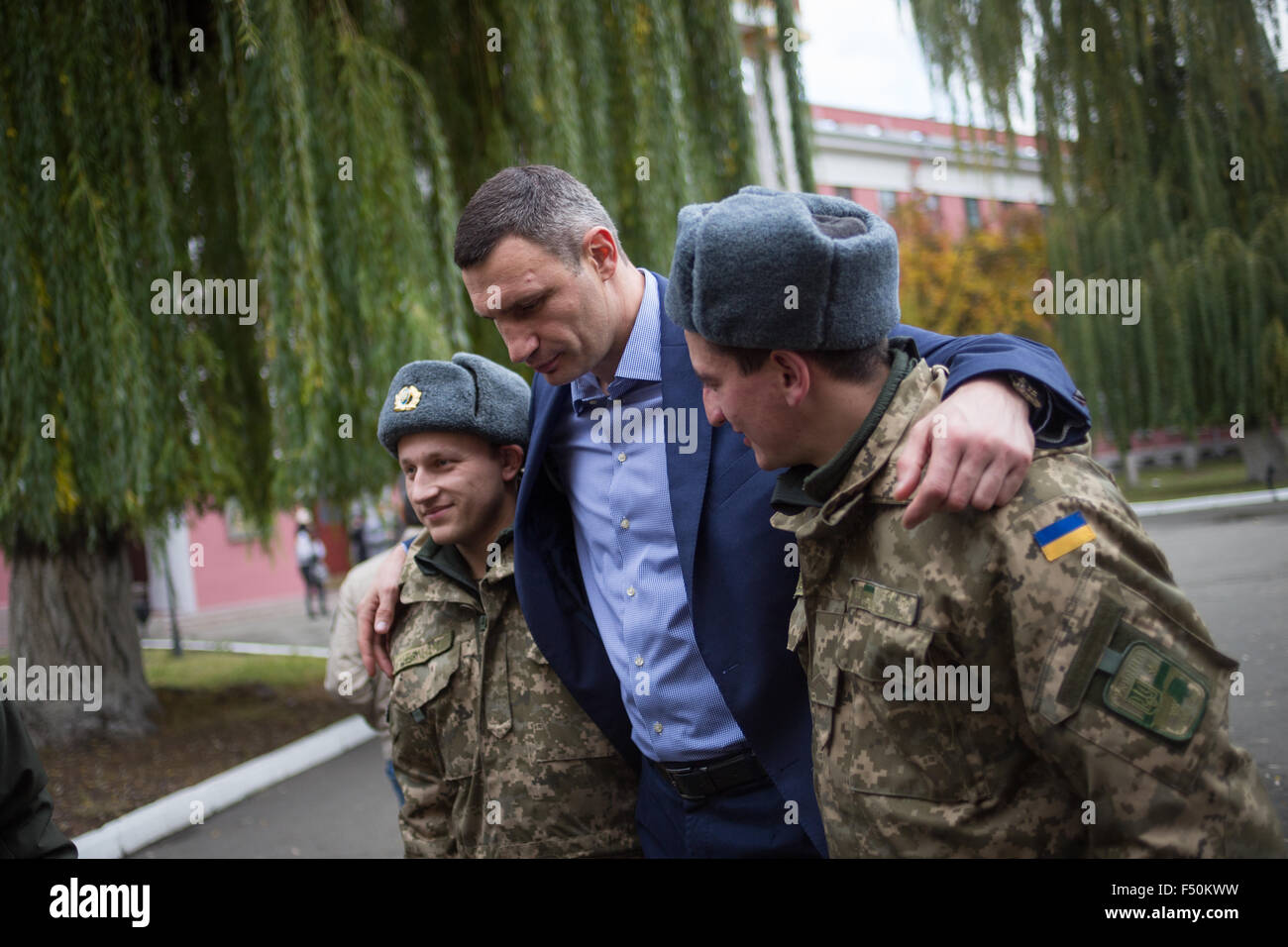 Ukraine. 25th Oct, 2015. Kiev's current mayor and former heavyweight ...