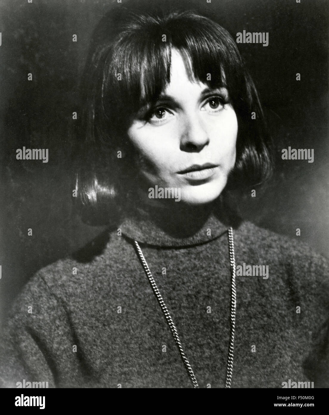 The actress Claire Bloom in a scene from the film "The Spy Who Came in from the Cold" , UK 1963 ...