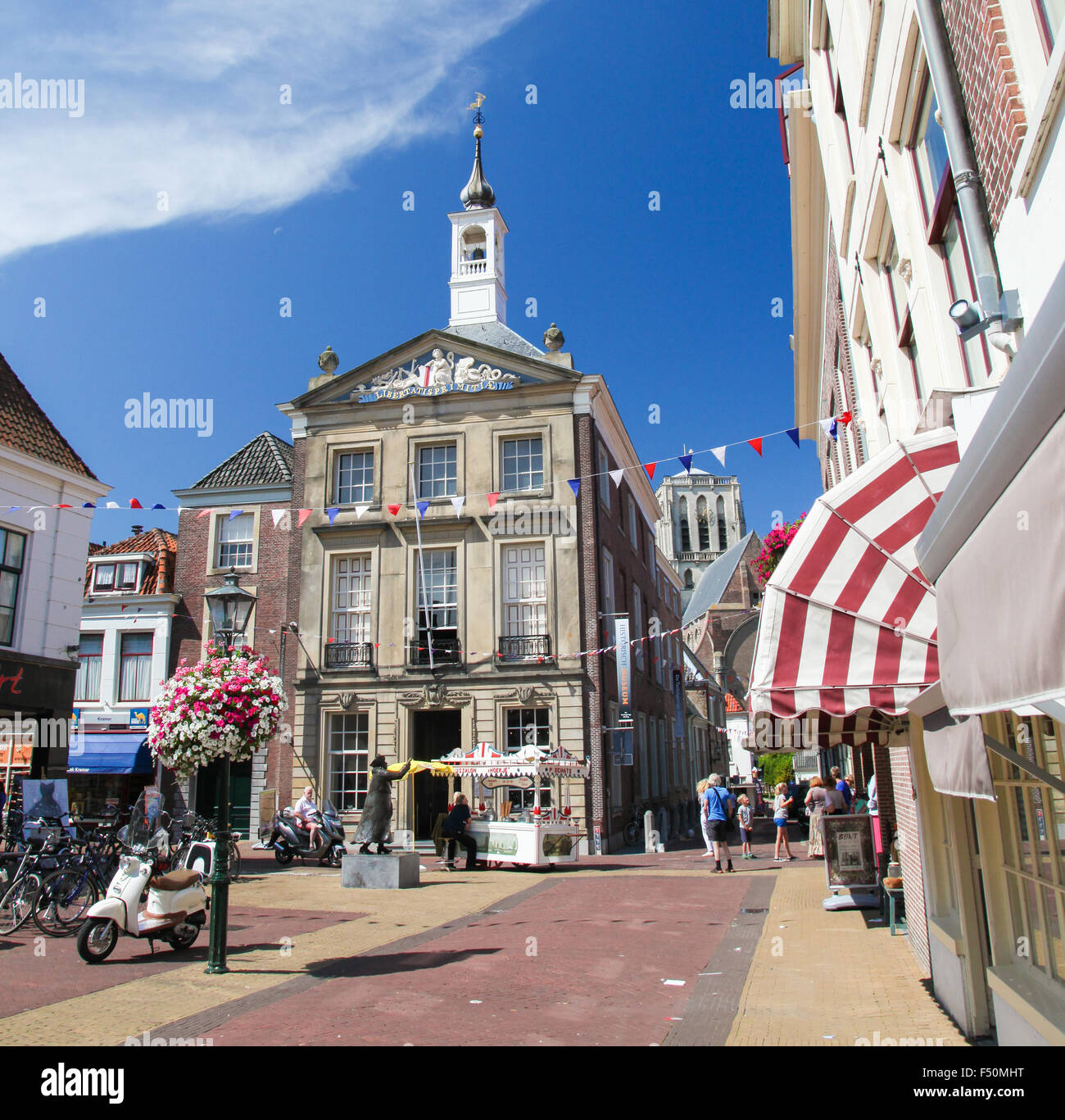 BRIELLE, THE NETHERLANDS - AUGUST 8, 2015: Old Town Hall (now ...