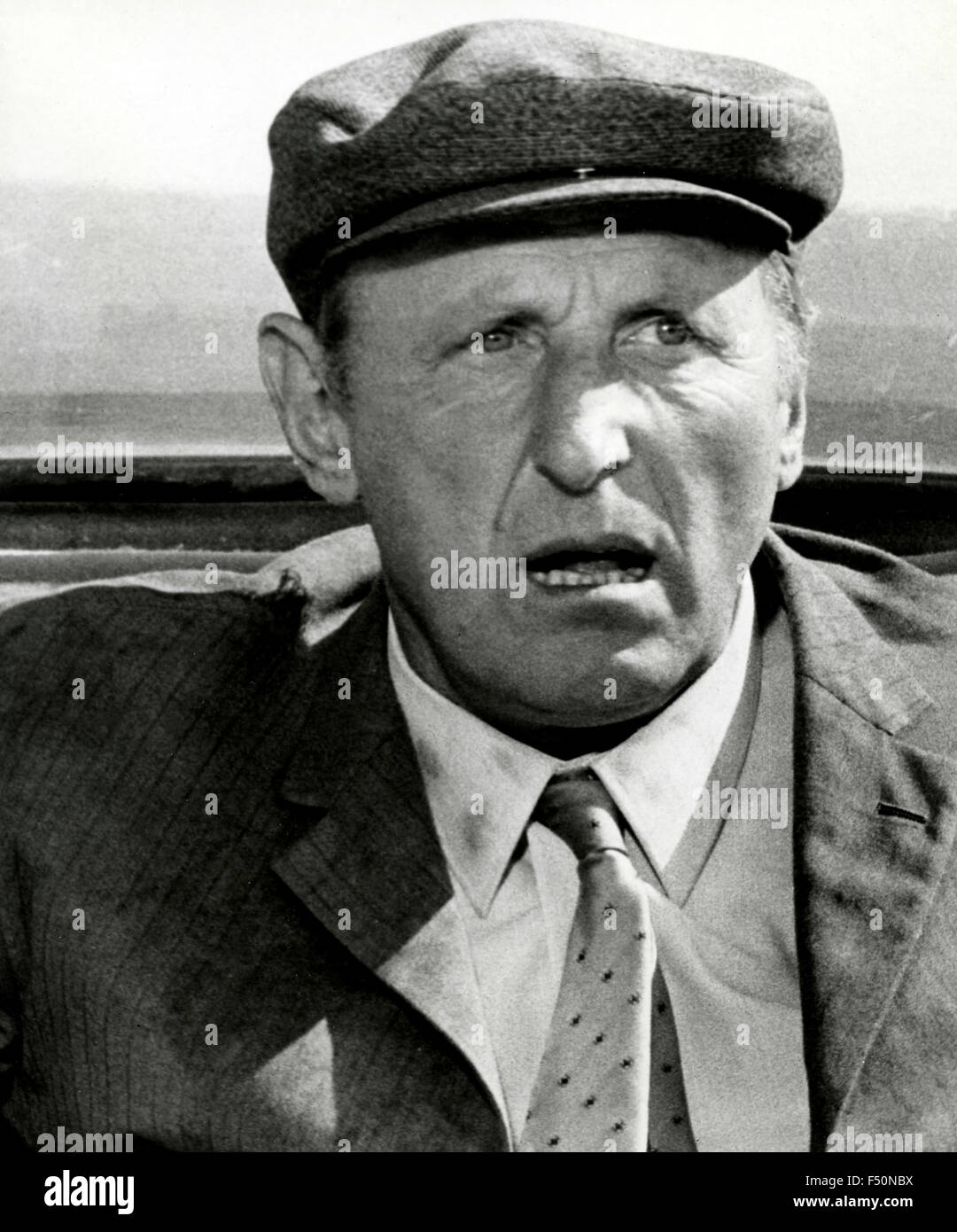 The French actor Bourvil Anoré in a scene from the film "The Brain" (Le ...