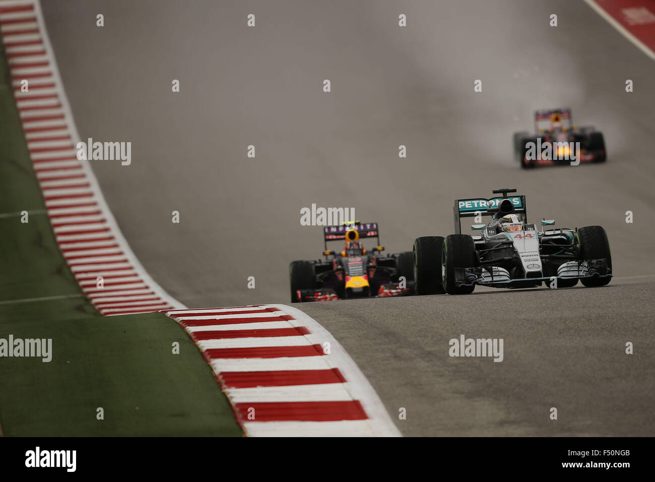 Austin, Texas, USA. 25th Oct, 2015. LEWIS HAMILTON of Great Britain and ...