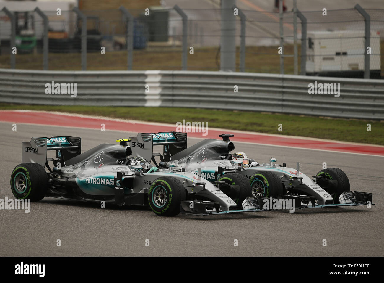 Austin, Texas, USA. 25th Oct, 2015. LEWIS HAMILTON of Great Britain and ...