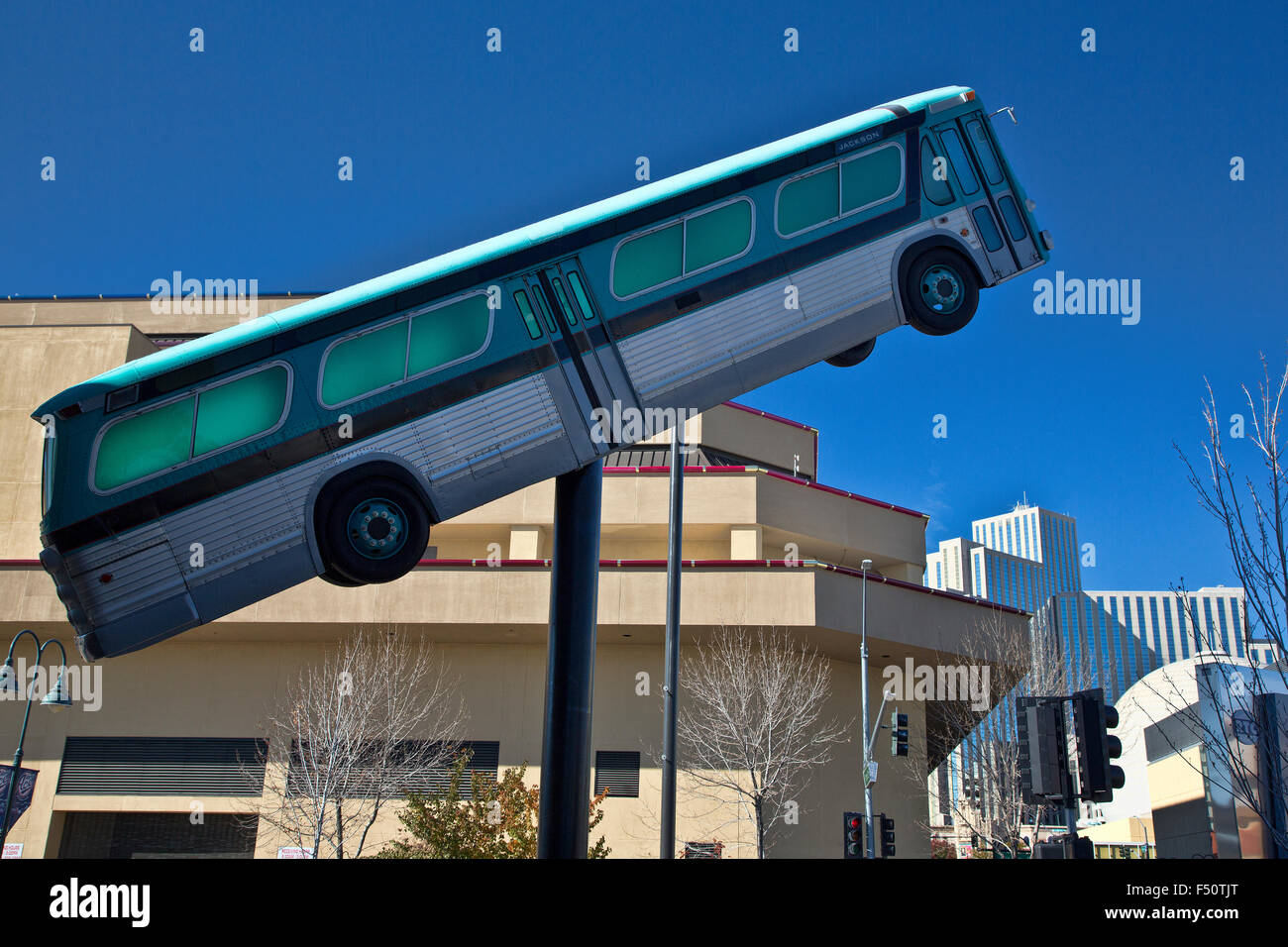 Reno Bus station Stock Photo - Alamy