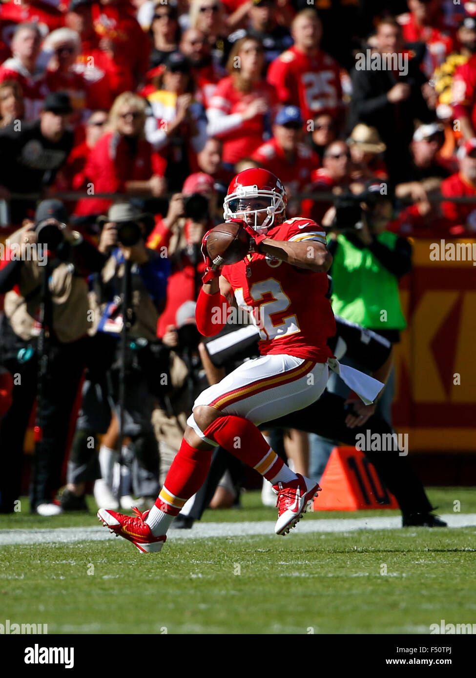 October 25, 2105: Kansas City Chiefs wide receiver Albert Wilson (12 ...