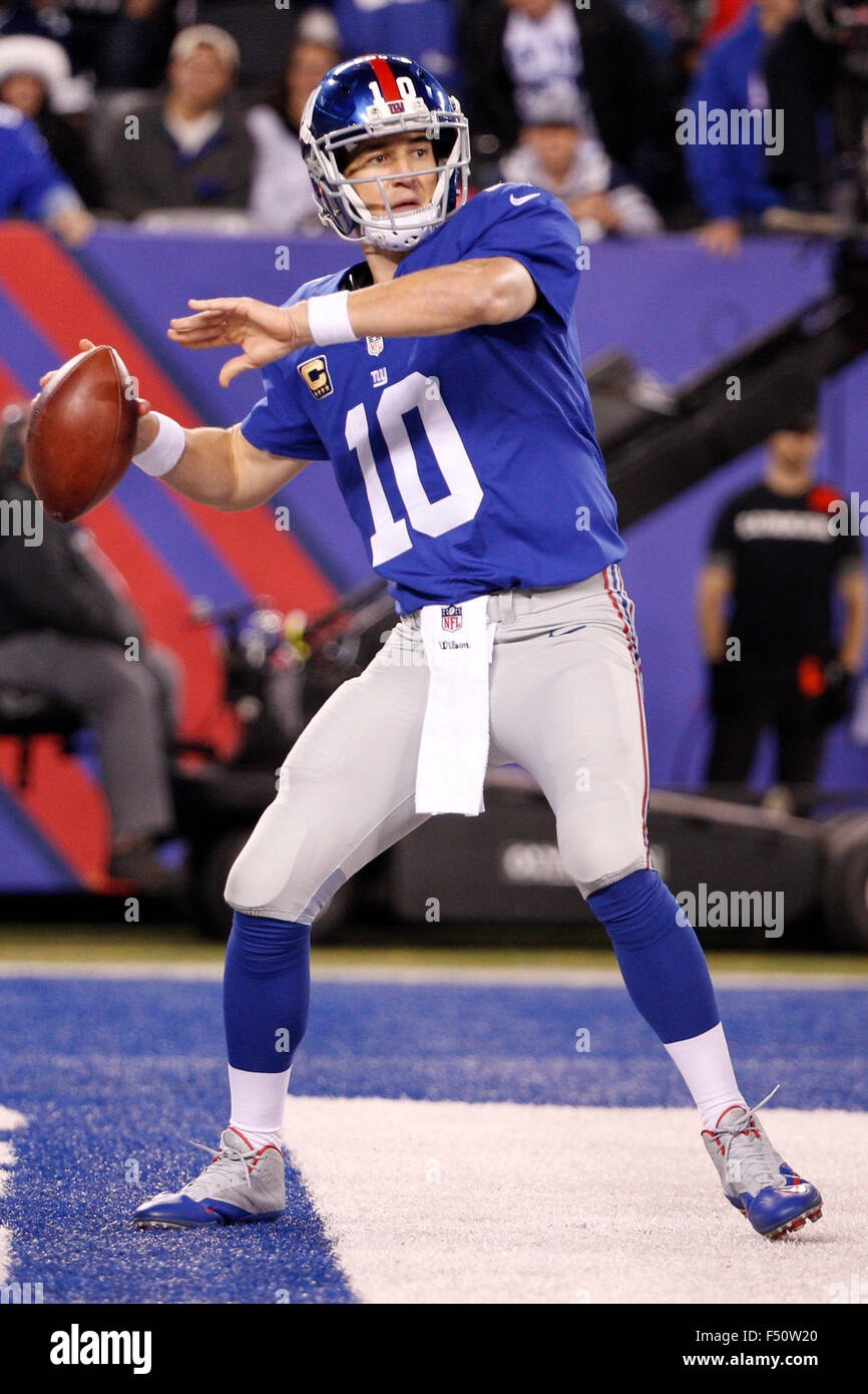 East Rutherford, New Jersey, USA. 25th Oct, 2015. New York Giants ...
