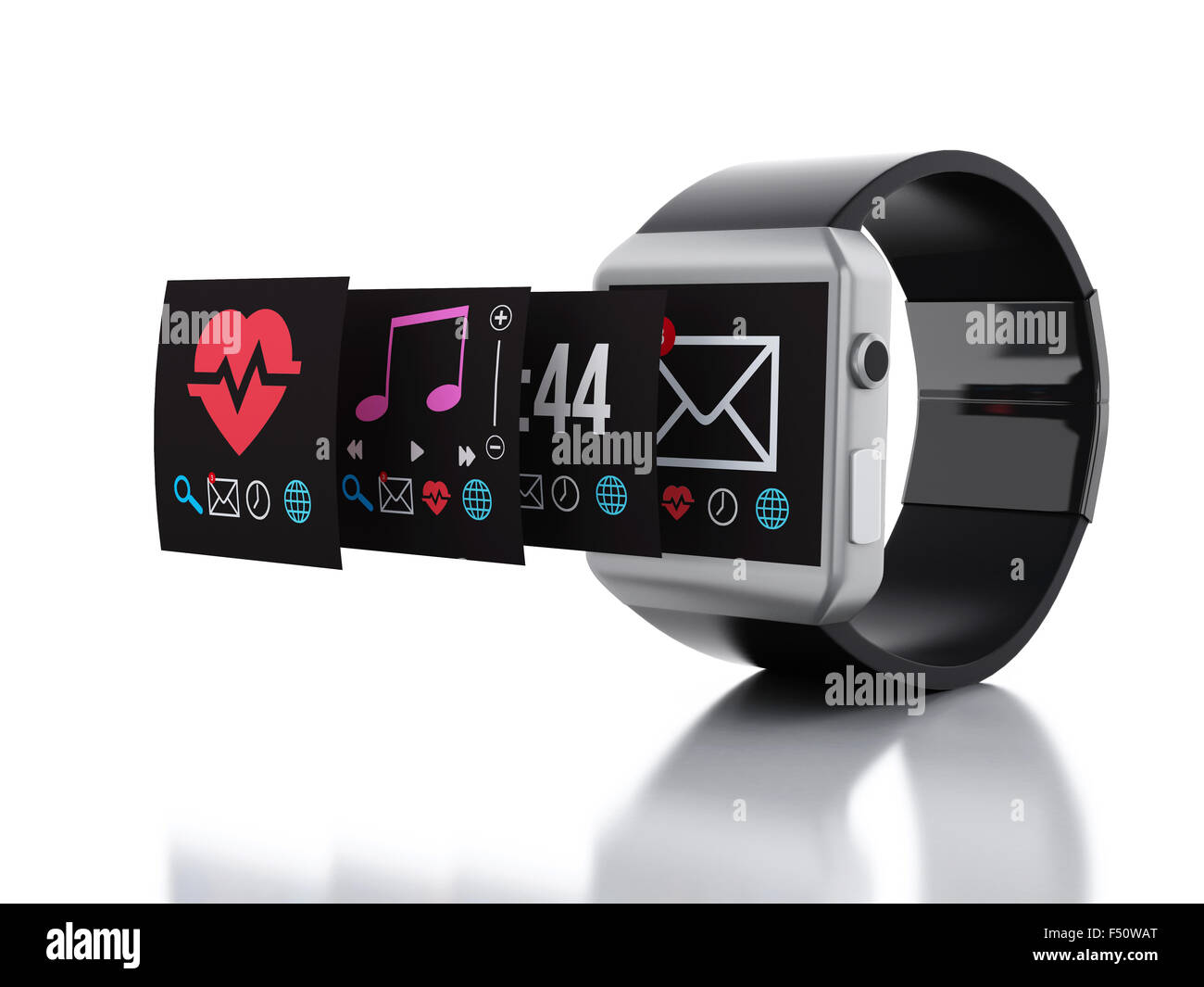 3d smart watch hi-res stock photography and images - Alamy