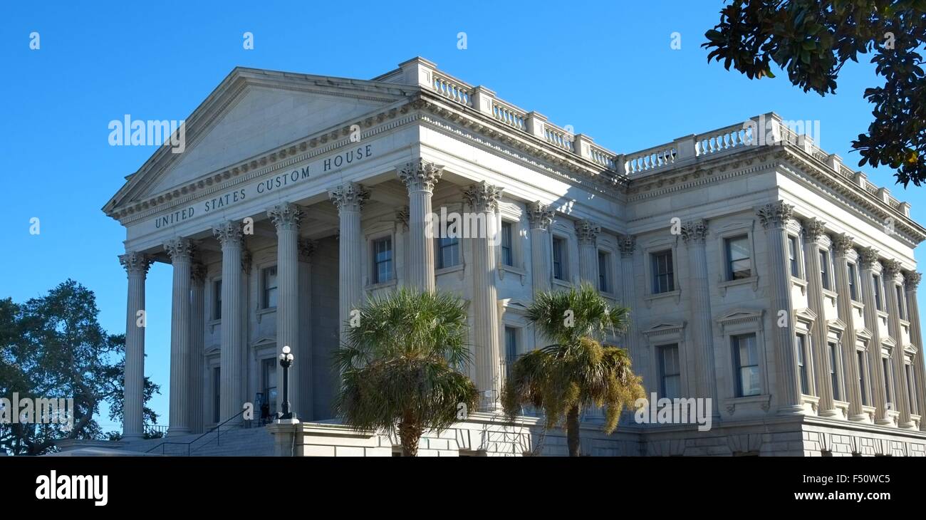 U.S. Custom House Stock Photo - Alamy