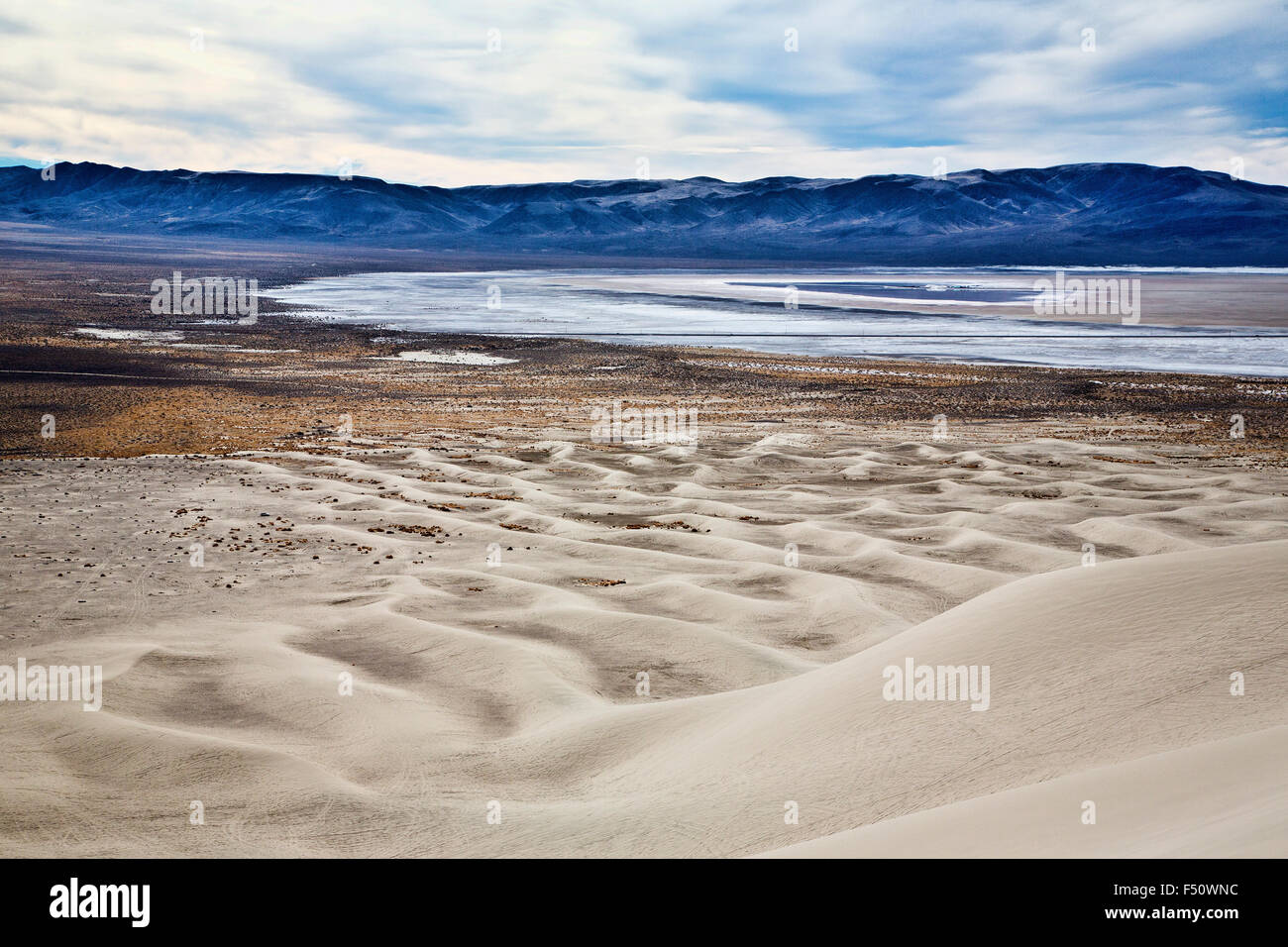Big Sand Dunes, Nevada Stock Photo - Alamy