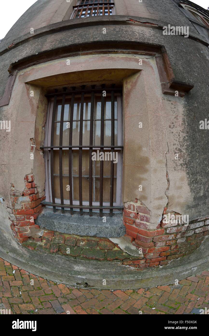 Old Charleston Jail Window Stock Photo - Alamy