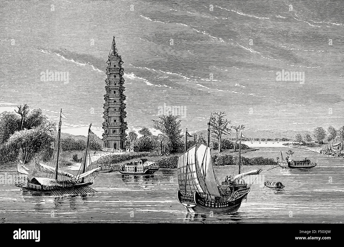 China circa 1880s hi-res stock photography and images - Alamy
