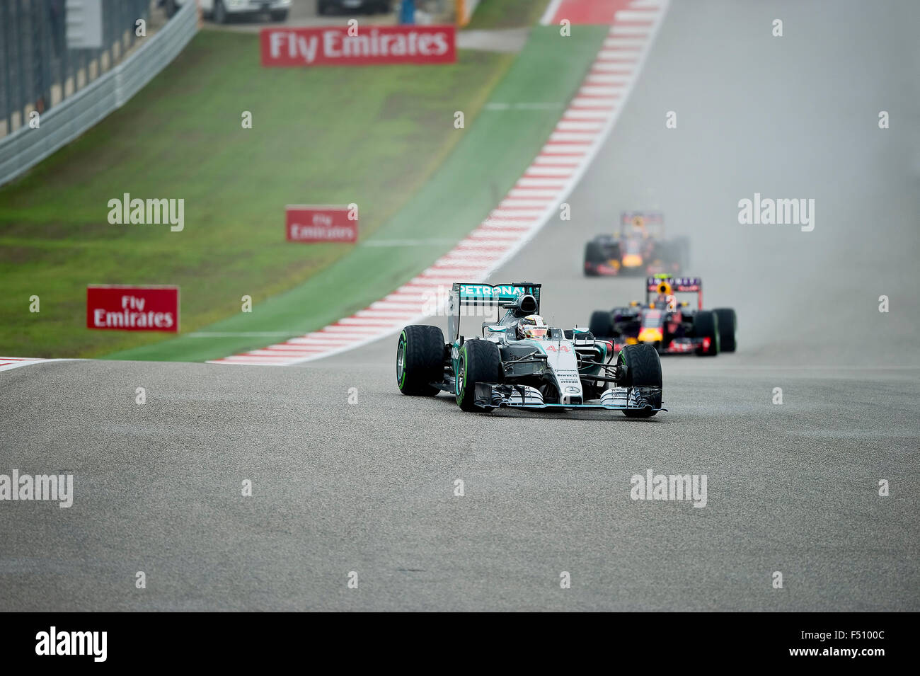 Hamilton f1 austin 2015 hi-res stock photography and images - Alamy
