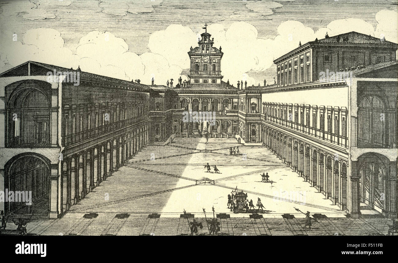 The quirinal palace courtyard hi-res stock photography and images - Alamy