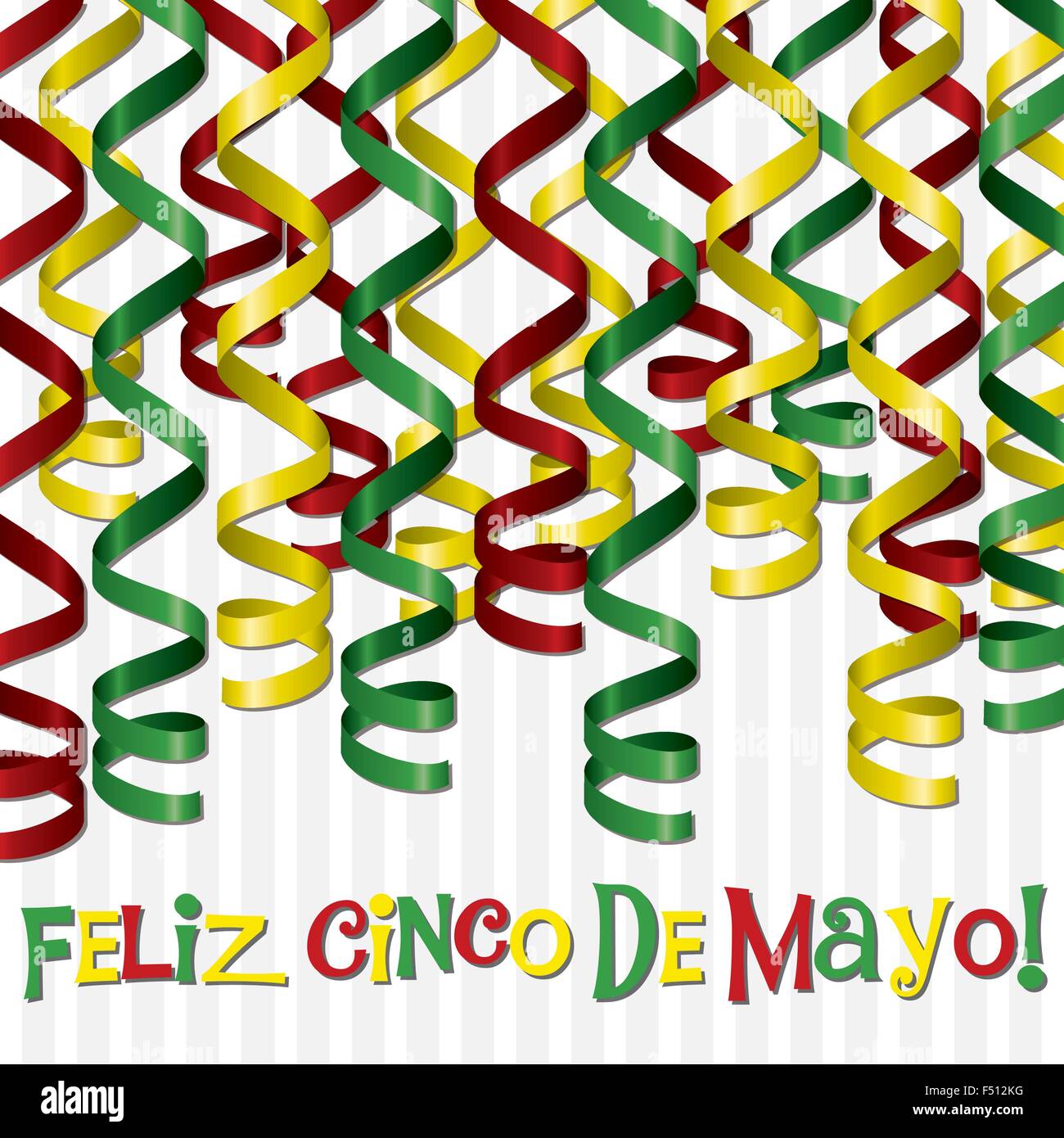 "Feliz Cinco de Mayo" (Happy 5th of May) card in vector format Stock ...