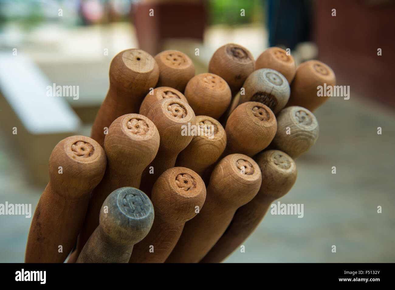 Wooden stick texture hi-res stock photography and images - Alamy