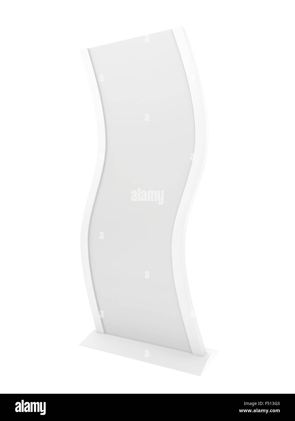 Exhibition stand. 3d render isolated on white background Stock Photo ...