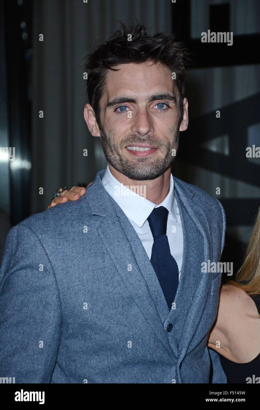 New York, NY, USA. 25th Oct, 2015. Tyson Ritter at arrivals for MISS ...