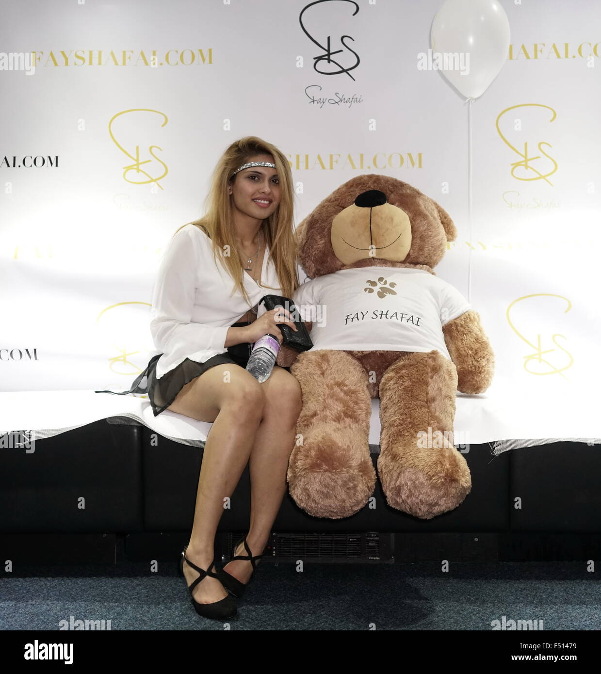 London, England, 25th Oct 2015 : Fay Shafai born in Bahrain a Londoner ...