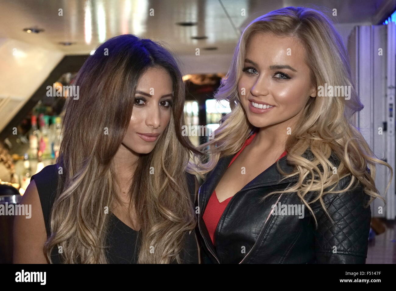 London, England, 25th Oct 2015 : A host of fashionista and Megan Rees ...