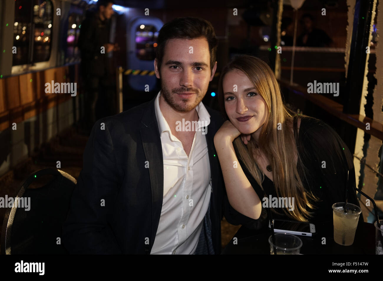 London, England, 25th Oct 2015 : A host of fashionista and Megan Rees ...