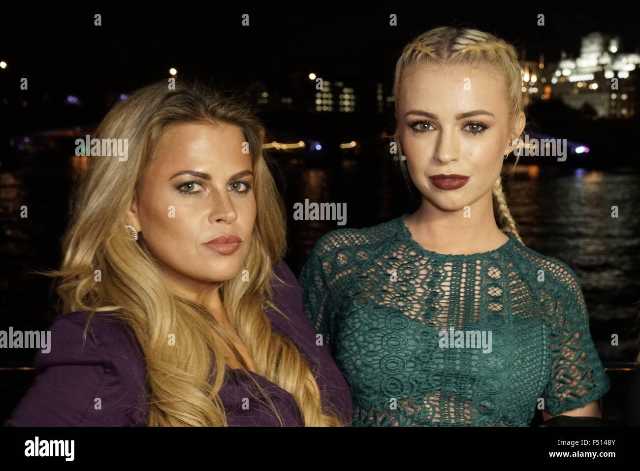 London, England, 25th Oct 2015 : Lady Nadia Essex (L), Megan Rees from ...