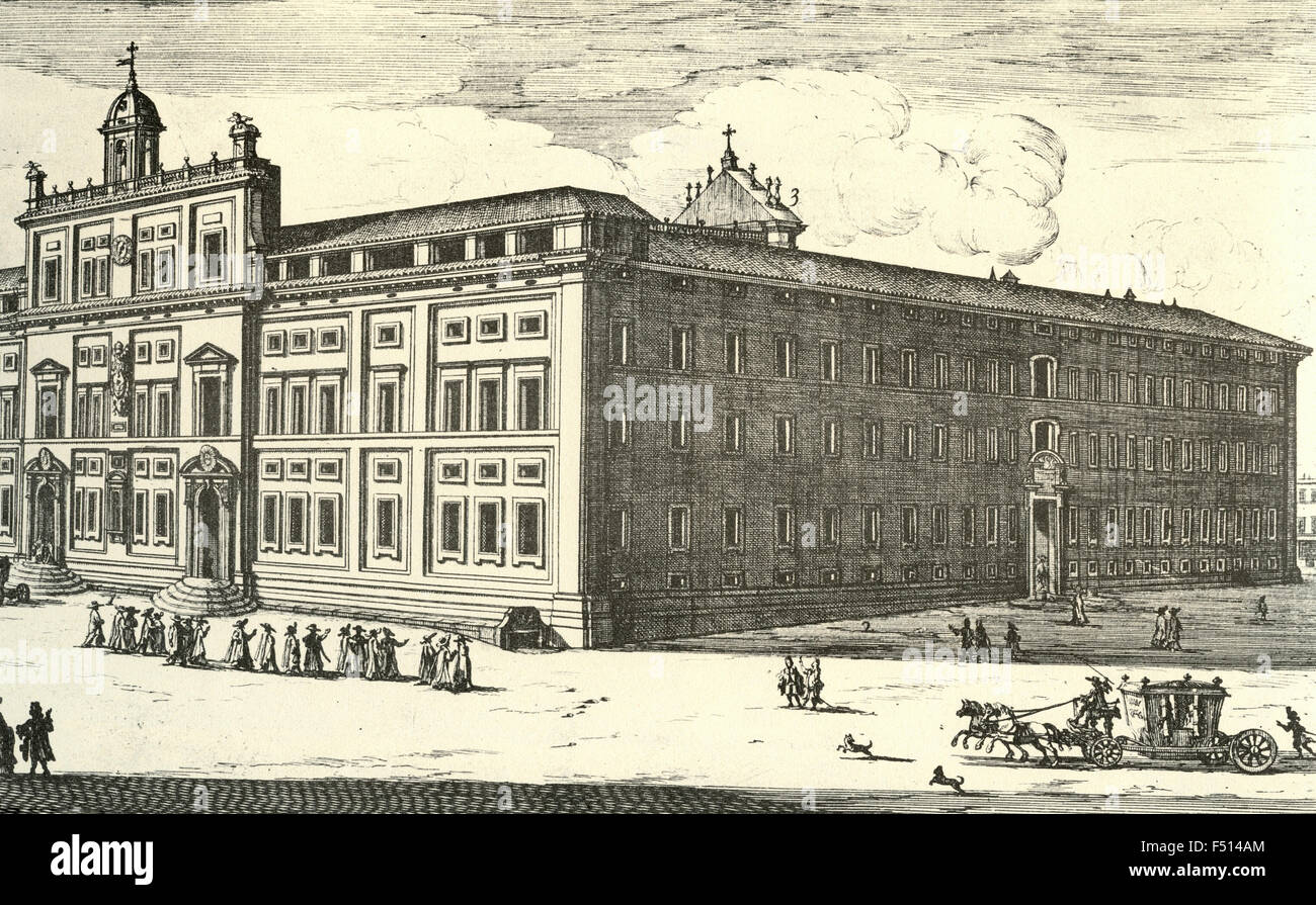 Illustration of Roman College of the Society of Jesus, Rome, Italy ...