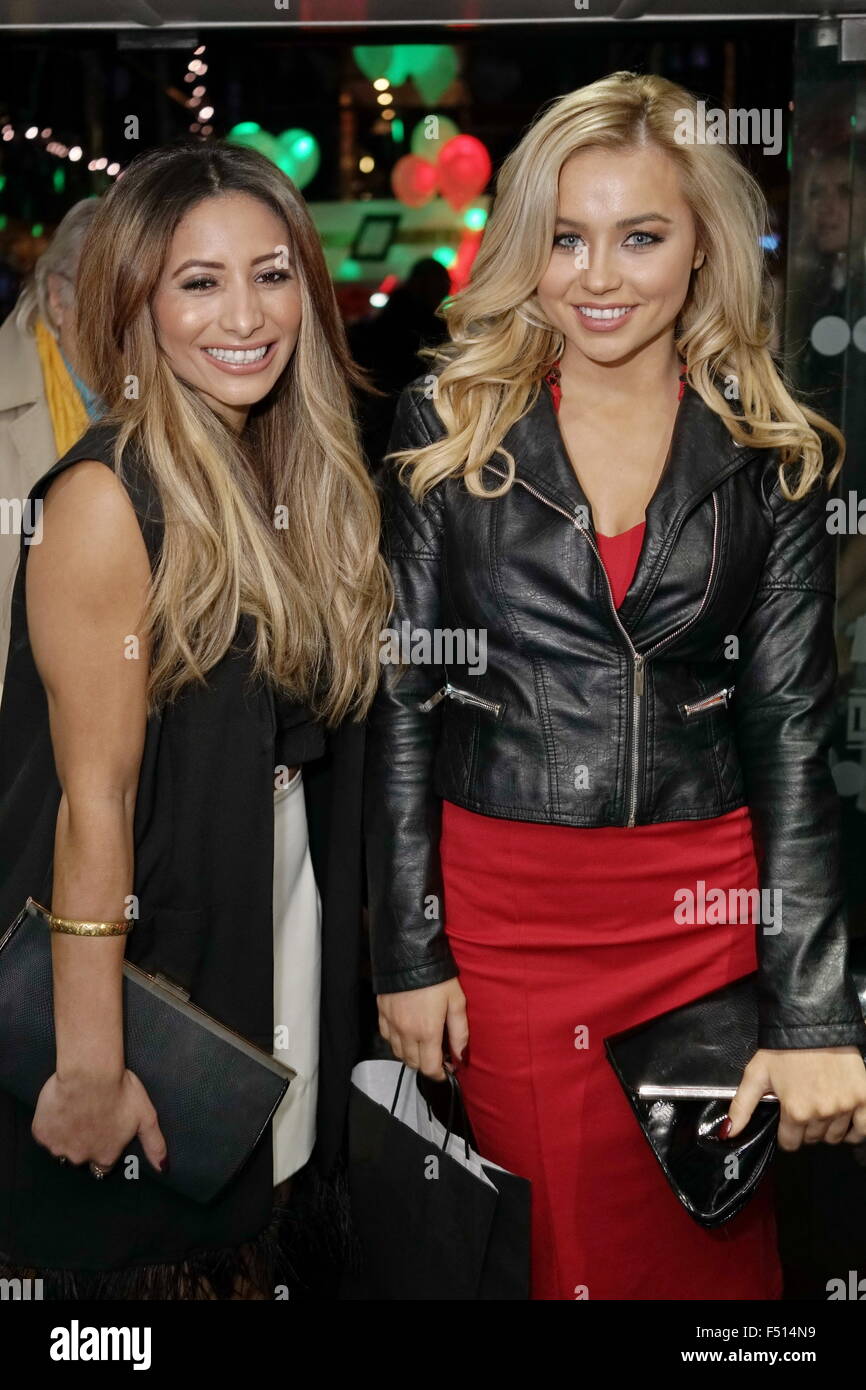 London, England, 25th Oct 2015 : A host of fashionista and Megan Rees ...