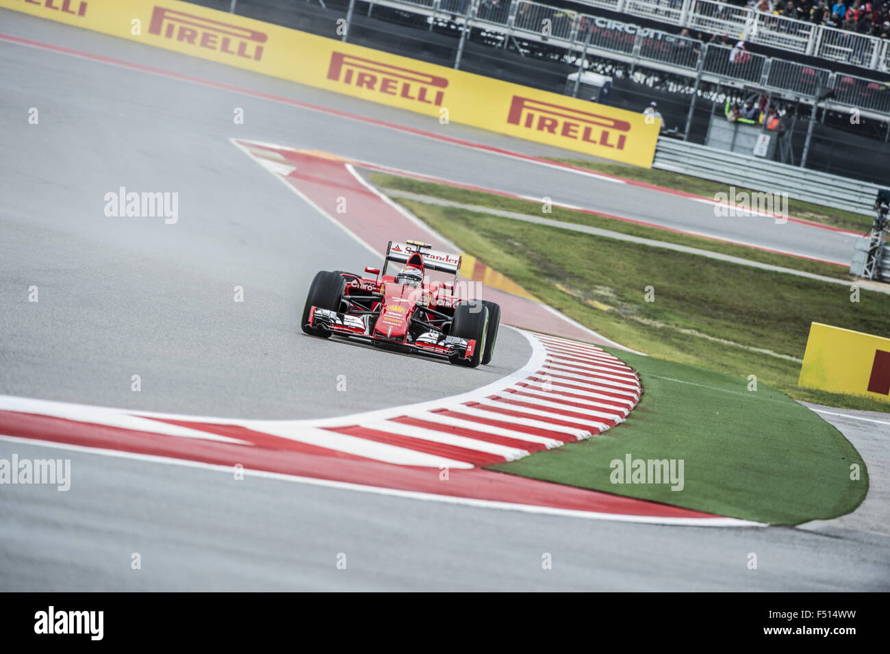 Austin, Texas, US. 25th Oct, 2015. Kimi Raikkonen #7 for Scuderia ...
