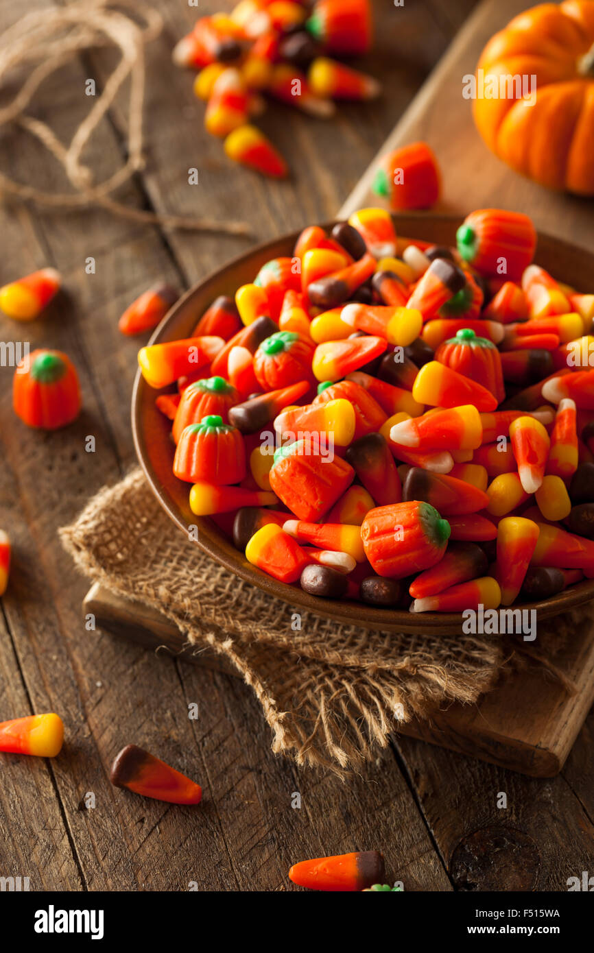 Festive Sugary Halloween Candy Ready to Eat Stock Photo - Alamy