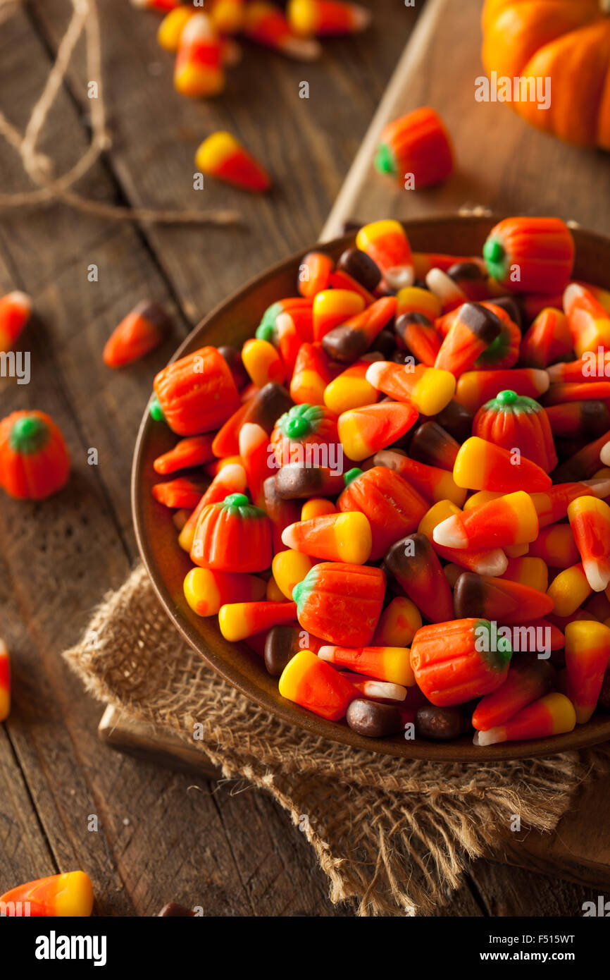 Festive Sugary Halloween Candy Ready to Eat Stock Photo - Alamy