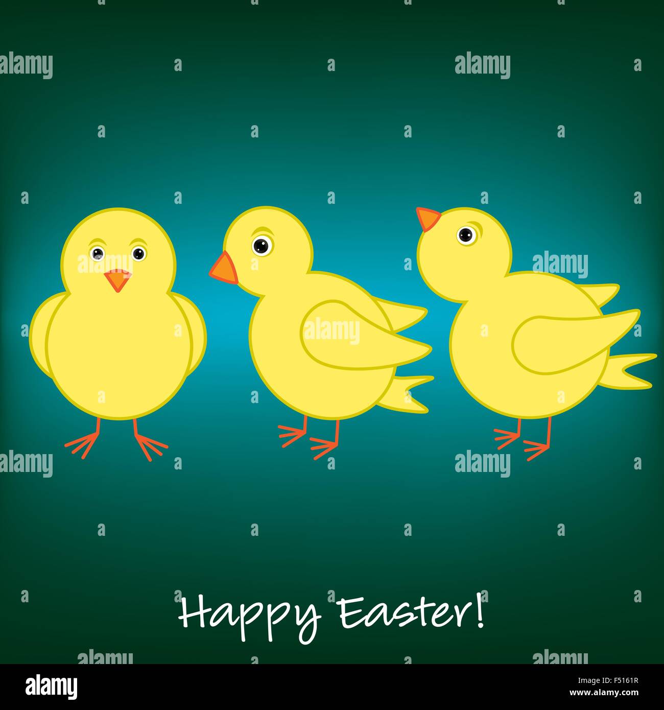 Cute chick easter Stock Vector Images - Alamy